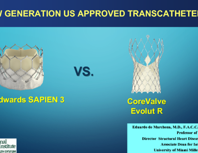 Choice of Sapien vs CoreValve TAVR | tctmd.com